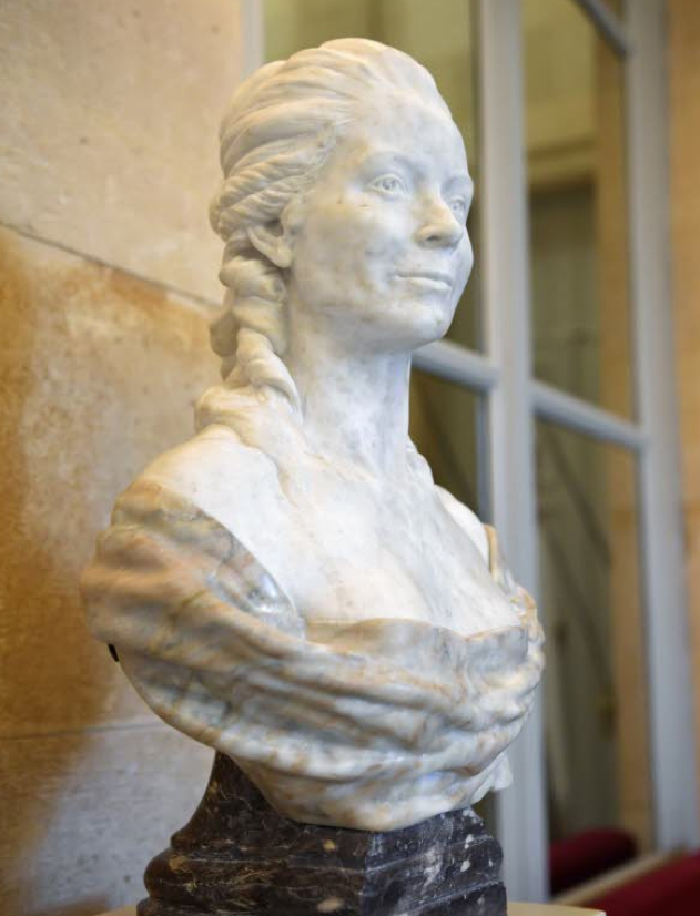 Révolution à l’Assemblée : buste d’Olympe de Gouges | Catel Muller – blog